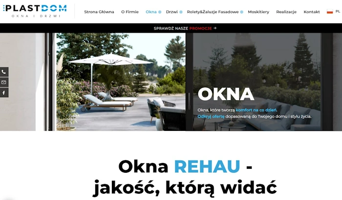 Okna PCV REHAU z Montażem – Energooszczędne i Trwałe | PLASTDOM